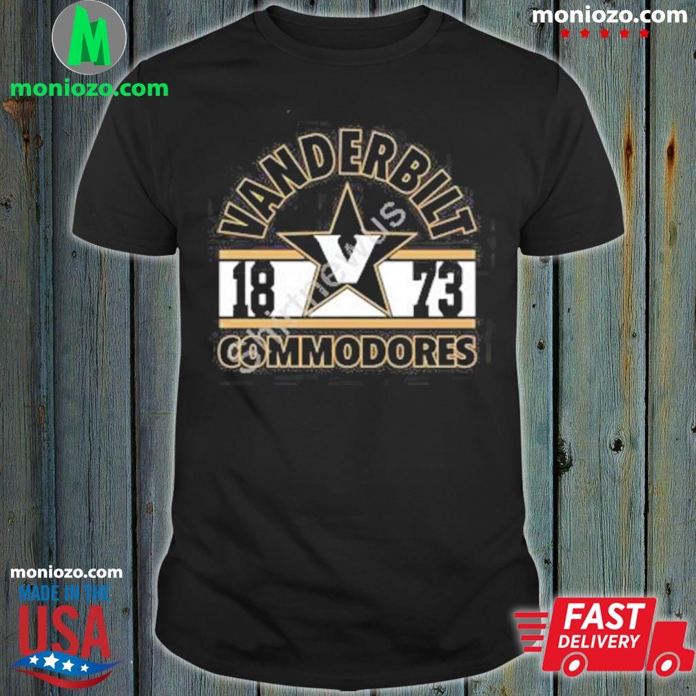 Ncaa vanderbilt commodores 150th anniversary 1873 Shirt