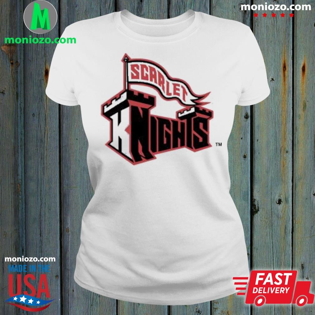 Official Scarlet knight sport logo t-shirt