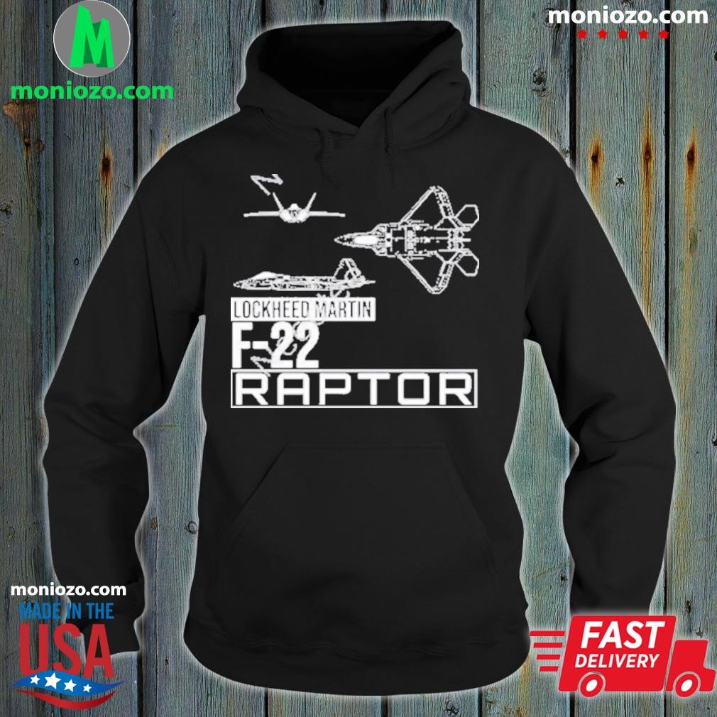 Official Acepilot Aviation Lockheed Martin F-22 Raptor Shirt