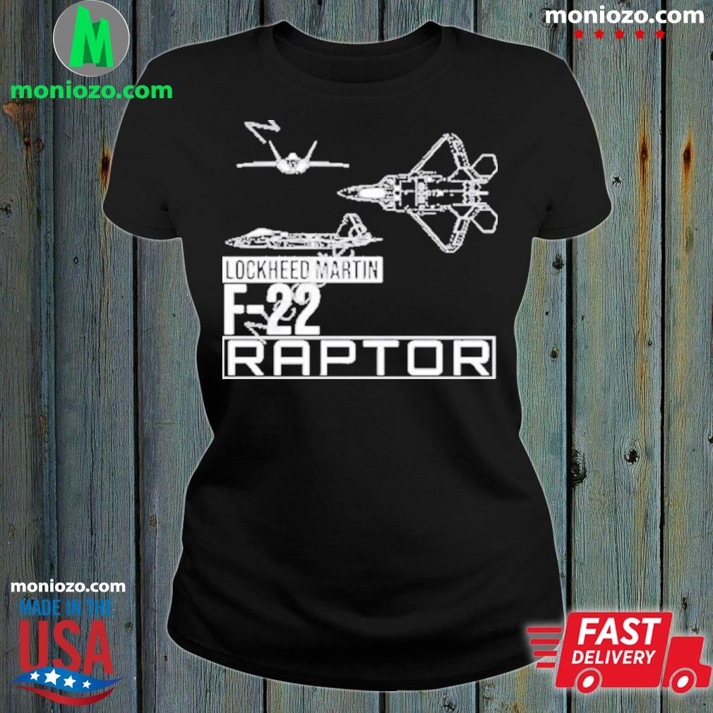 Official Acepilot Aviation Lockheed Martin F-22 Raptor Shirt
