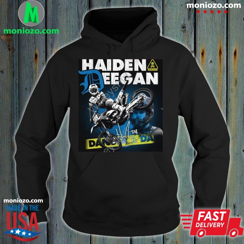 Official Haiden deegan merch caution shopdeegan38 shirt