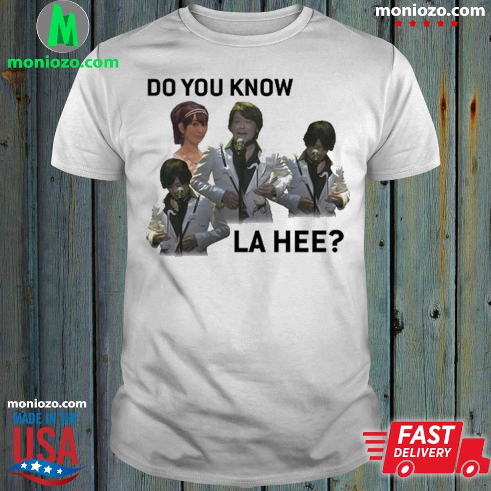 Official The Game Awards Jesse Cox Do You Know La Hee Shirt