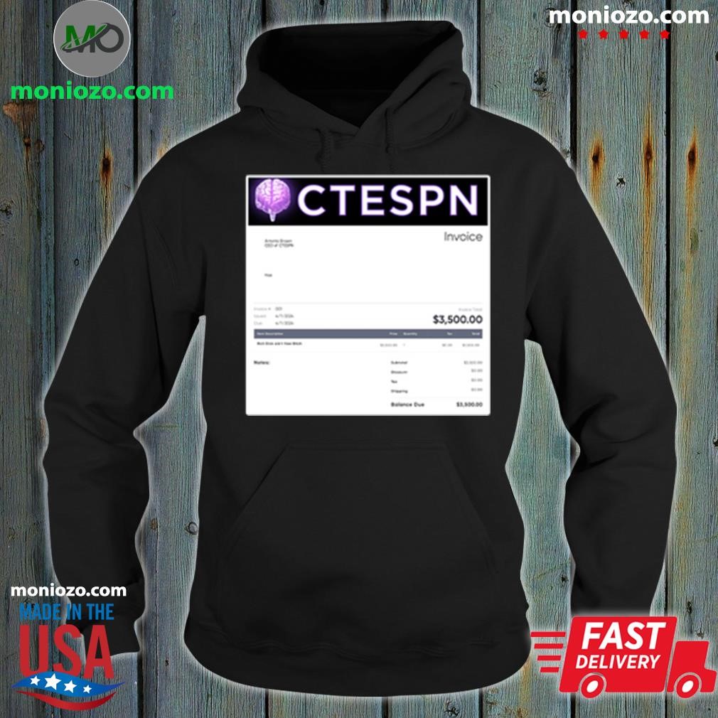 Ctespn Invoice Shirt