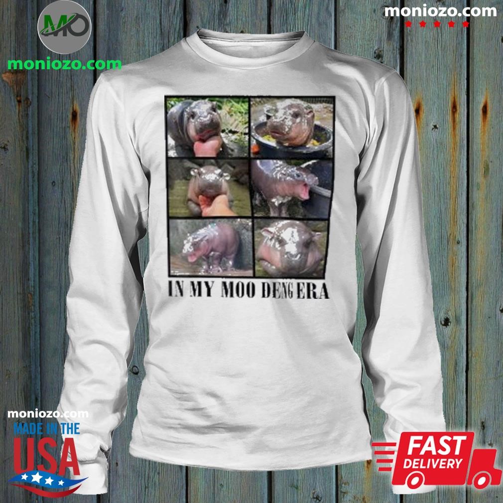 Official Moo Deng Era Hippo Meme Design for Cute Animal Lovers and Meme ...