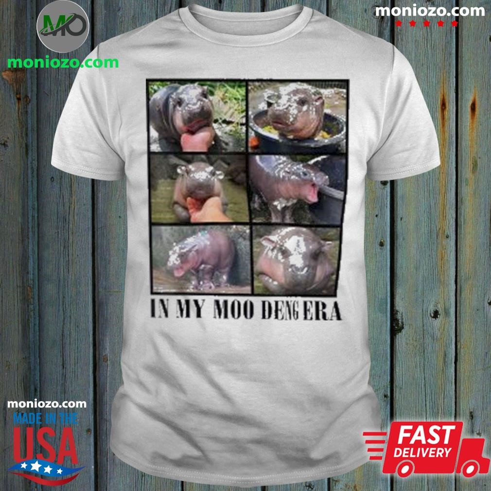 Official Moo Deng Era Hippo Meme Design for Cute Animal Lovers and Meme ...