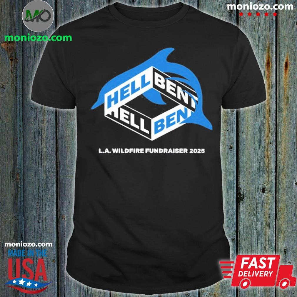 Official Hellbent L.A. Wildfire Fundraiser 2025 T-Shirt