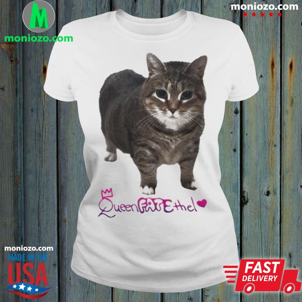Official Oiiaoiia Spinning Cat Queen Fat Ethel Shirt