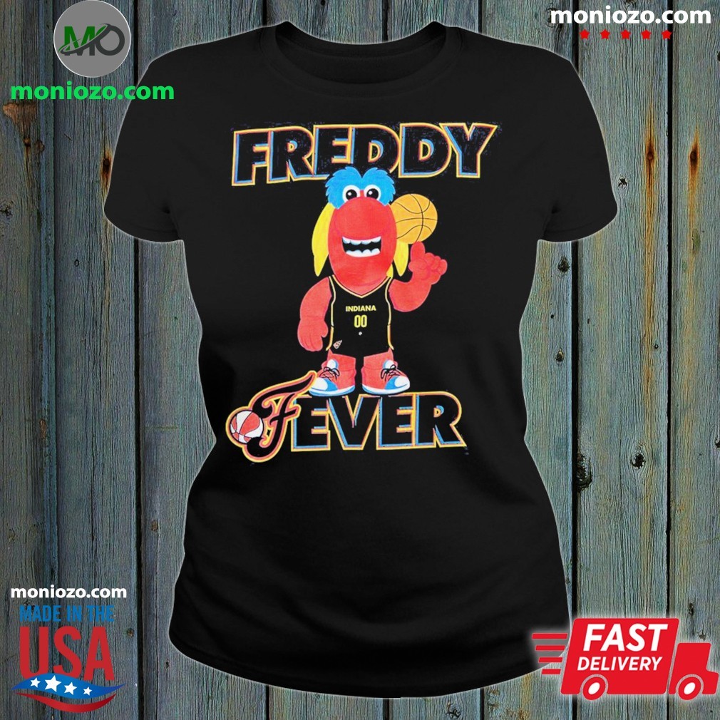 Official Indiana Fever x Caitlin Clark Freddy Fever 2025 Shirt