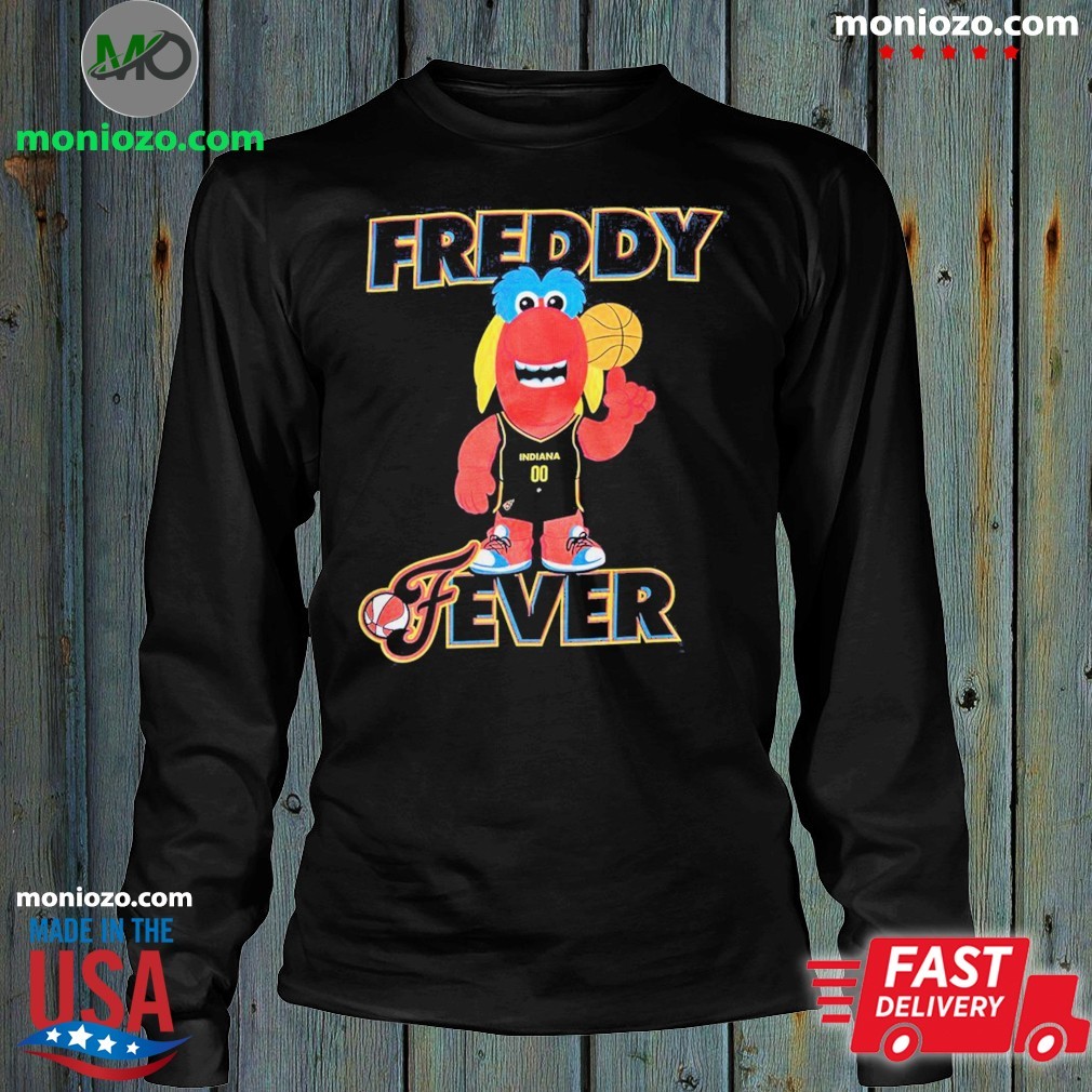 Official Indiana Fever x Caitlin Clark Freddy Fever 2025 Shirt