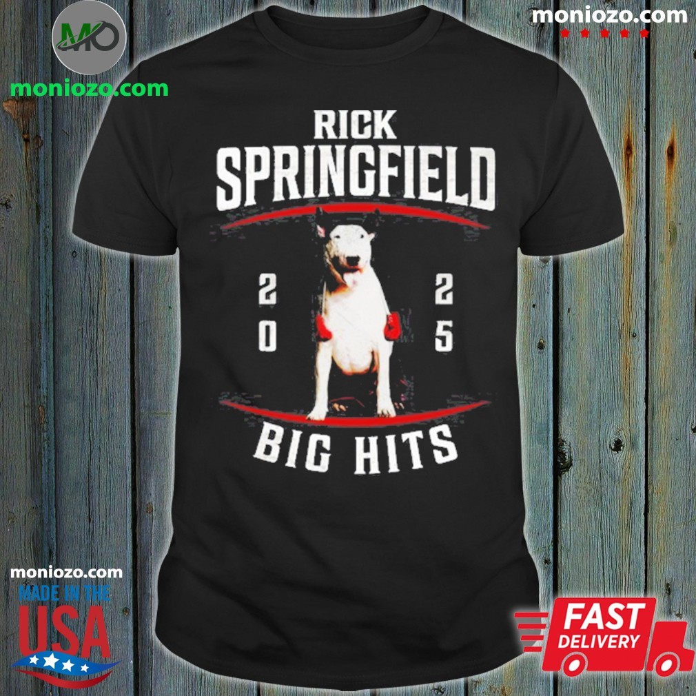 Premium Rick Springfield Big Hits 2025 T-shirt