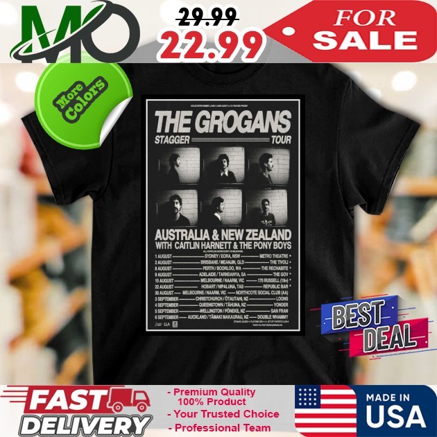 Official The Grogans Stagger Tour 2025 Australia New Zealand Concert ...