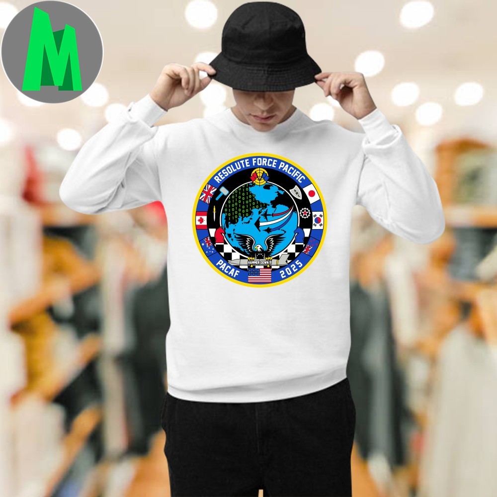 Original Resolute Force Pacific PACAF 2025 Military Exercise Patch T ...