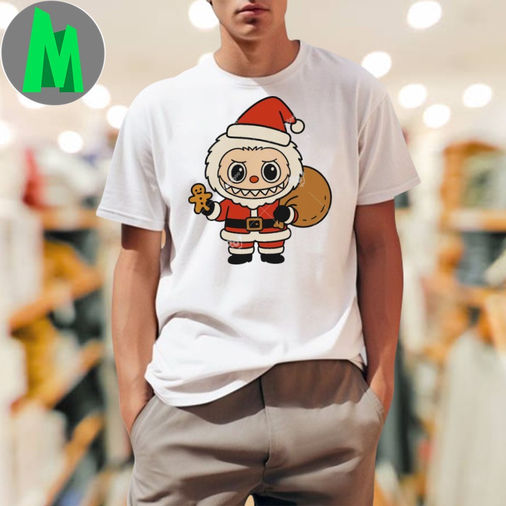 Original Labubu Santa Claus Cute Labubu Merry Christmas 2025 Shirt