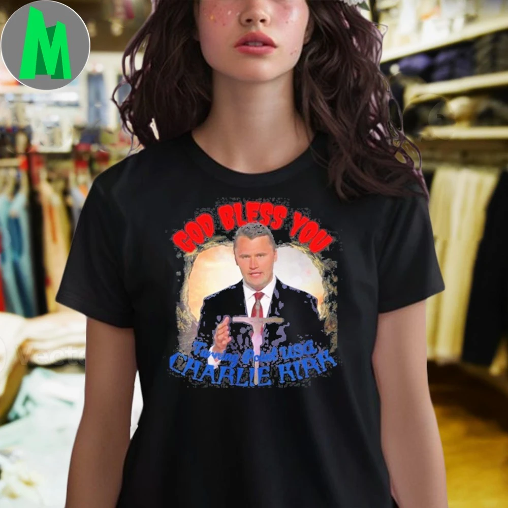 Charlie Kirk Turning Point USA RIP 1993-2025 T-Shirts